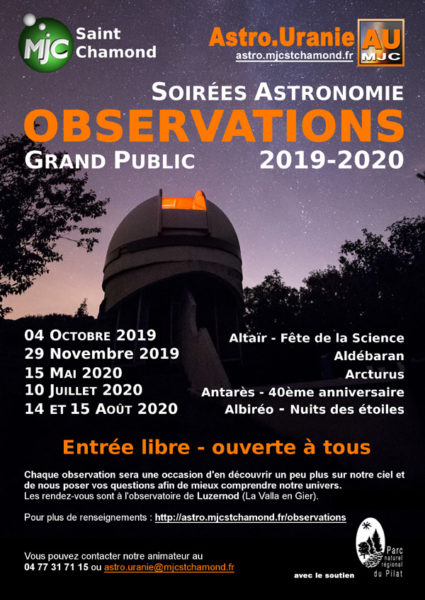 Club Astro.Uranie » Observations 2019-2020